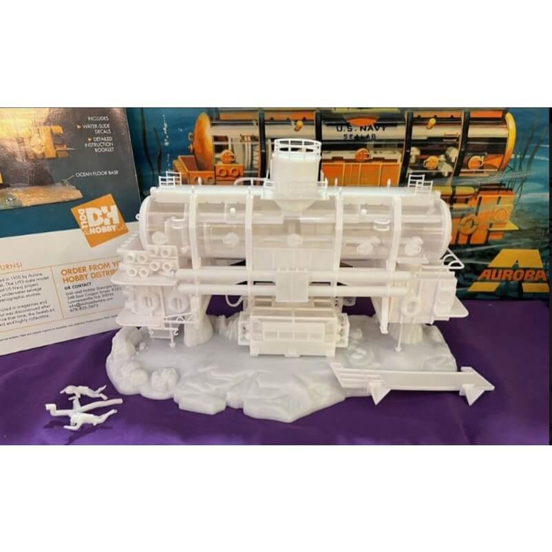 Sealab III - 1:93 Scale Model Kit - Doll & Hobby