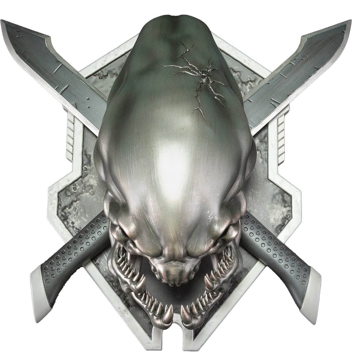 Elite Skull Wall Mount Halo Legendary Icon Sculpture