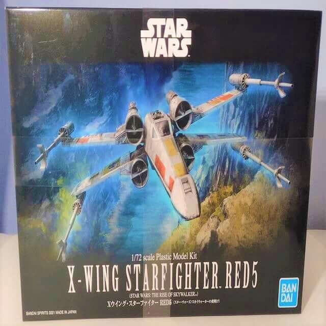 Star Wars 1/72 Plastic Model Kit X-Wing Starfighter Red5